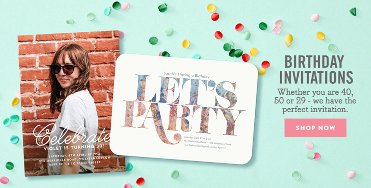 Simply to Impress | Personalised Cards | Photo Cards | Invitations